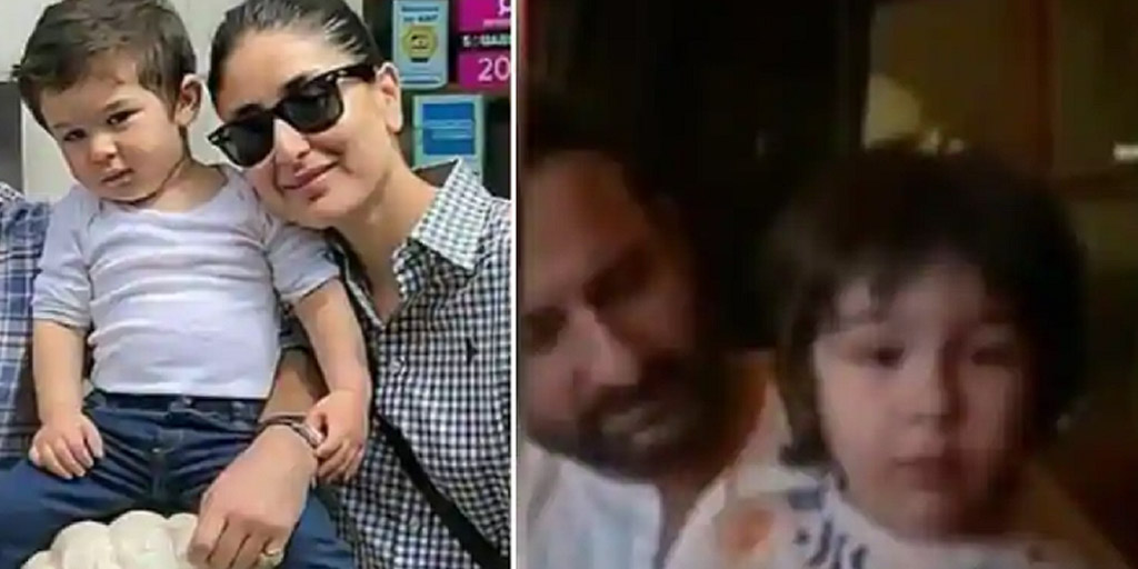 Cuteness Alert, See Pics! Tamiur Ali Khan Takes Over Saif Ali Khan's ...