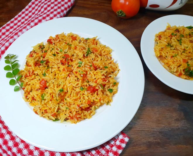 How to Make Tomato Rice At Home Easy Recipe