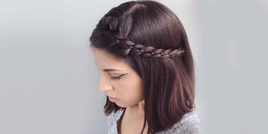 Know About Some Short Hair braid Styles In Hindi-शार्ट हेयर्स को देना ...