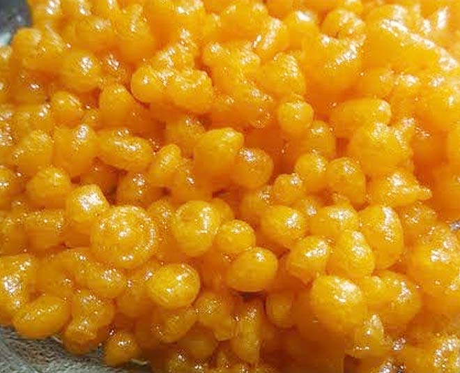 How to Make Prasad Sweet Boondi Easy and Tasty Recipe | how to make ...