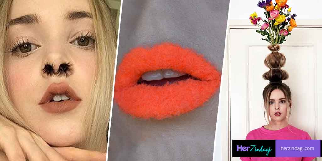 Bizarre Beauty Trends You Need To See To Believe -Makeup Trends 2020 ...