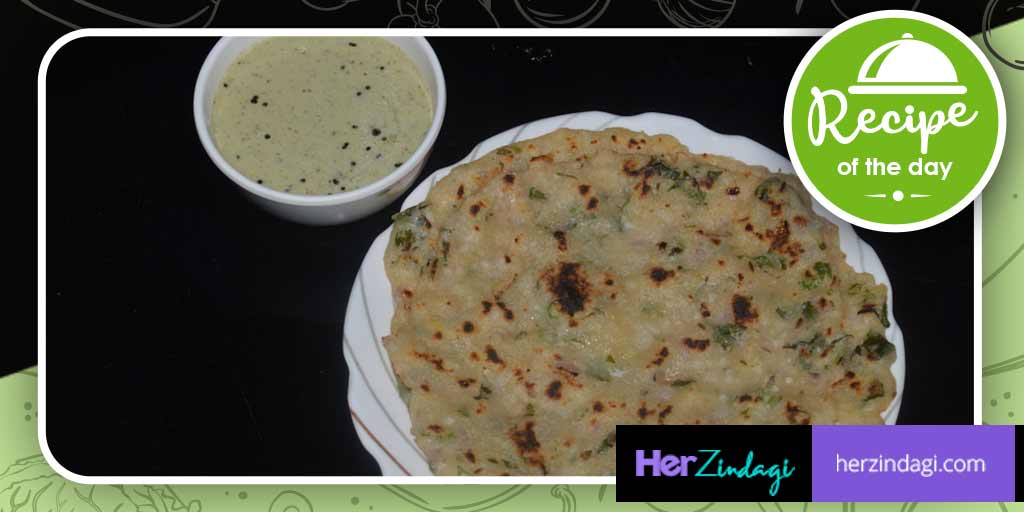 Recipe To Make Sooji Or Rava Roti With Onions For A Wholesome Meal-Make ...