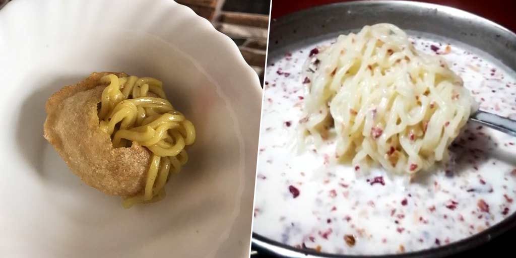 5 Weird Viral Food Combinations From Twitter -कहीं बन रही दूध वाली मैगी ...