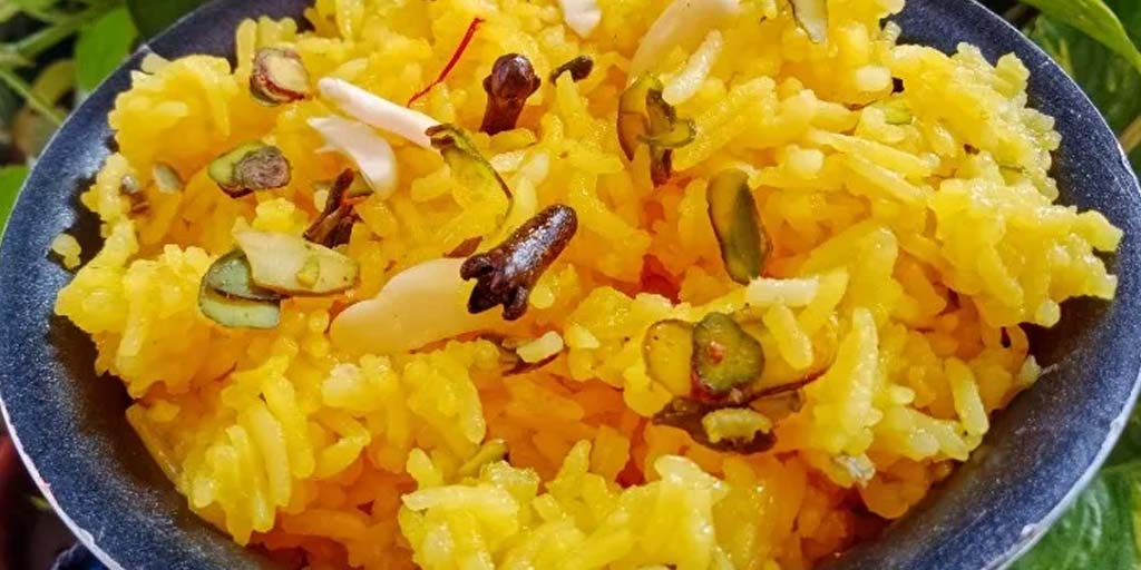 How to Make Perfect Kesariya Bhat Easily in Hindi-केसरिया भात हो जाती ...