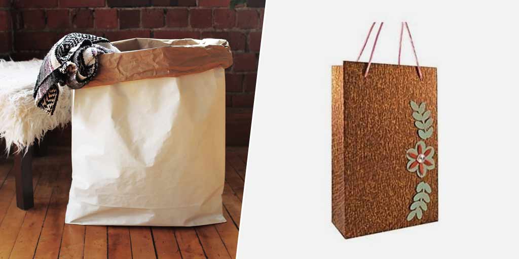 How To Make diy paper bags In Hindi-घर पर इस तरह बनाएं पेपर बैग, जानें ...