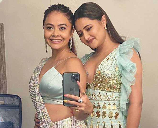 Bigg Boss 15 Girlfriends Rashami Desai And Devoleena Bhattacharjee