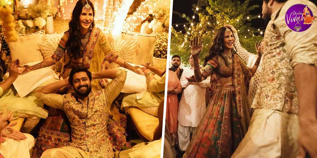 Katrina Kaif Mehndi Ceremony Lehenga Look Style Tips | katrina kaif ...