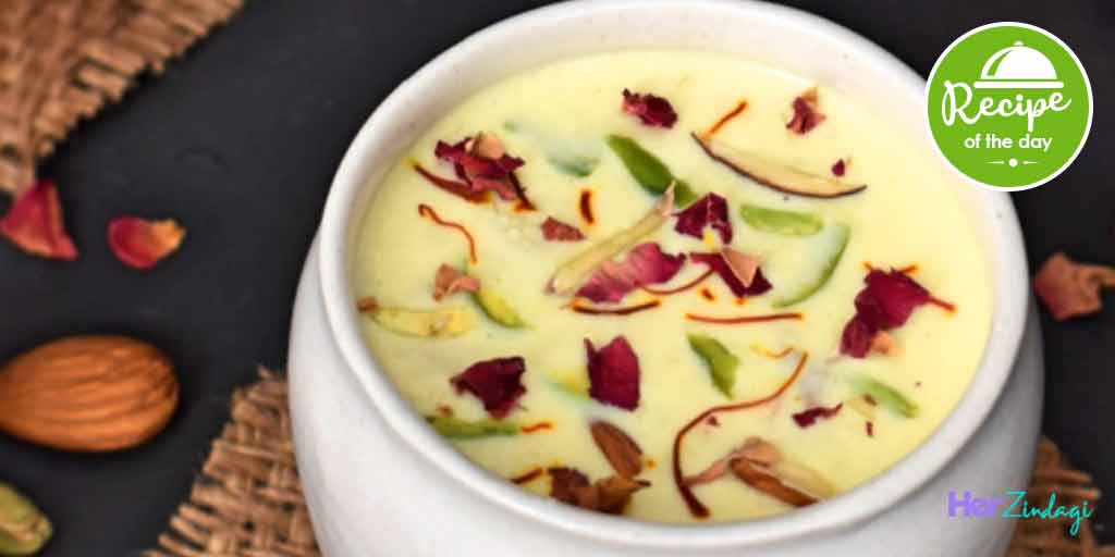 Recipe Of Kesar Badam Milk In Hindi-सर्दियों में घर पर बनाएं गरमा गरम ...