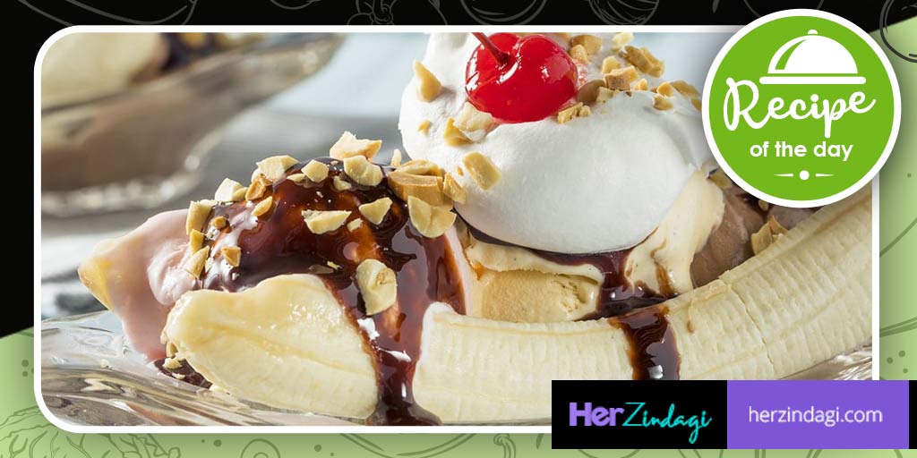 How To Make Tasty Banana Split At Home Easily | HerZindagi