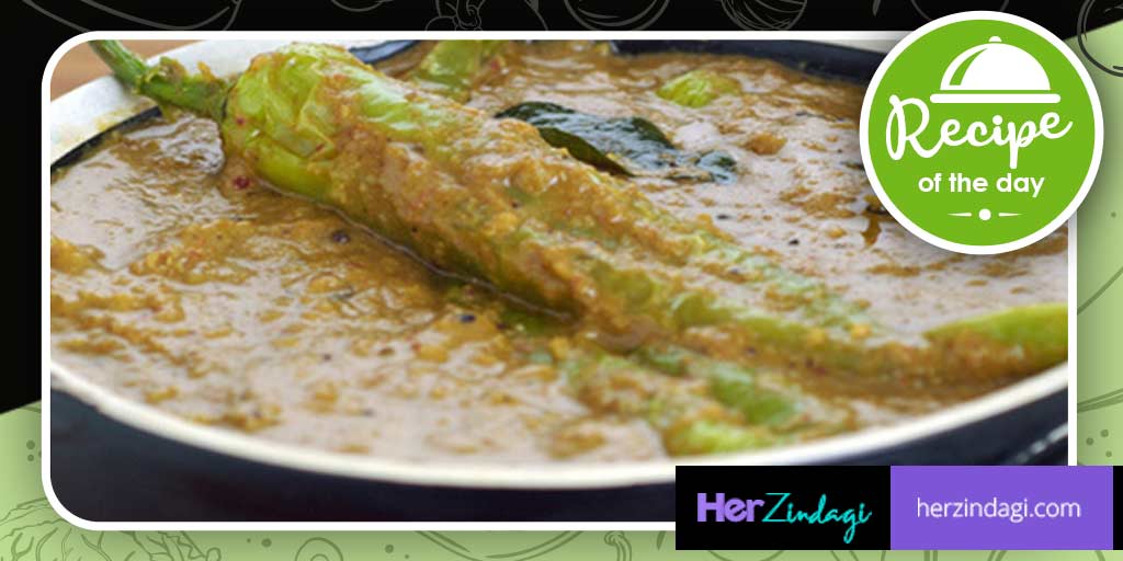Easy And Spicy Hari Mirch Sabzi Recipe-क्या आपने कभी चखी है स्वादिष्ट ...