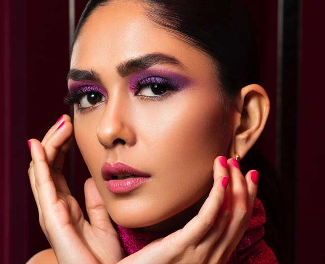 Eye Look Makeup Inspired By Mrunal Thakur In Hindi | eye look makeup ...