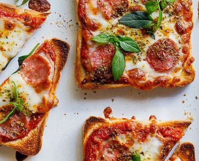 5-Minute Recipe: Make Pizza On Toast In The Blink Of An Eye-5-Minute ...