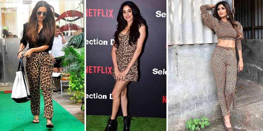 From Shilpa To Janhvi, Here Are Actresses Who Rocked The Leopard Print ...