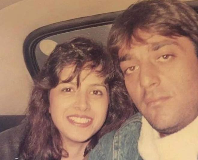 Rare Pictures of Sanjay Dutt And Richa Sharma On His Birthday