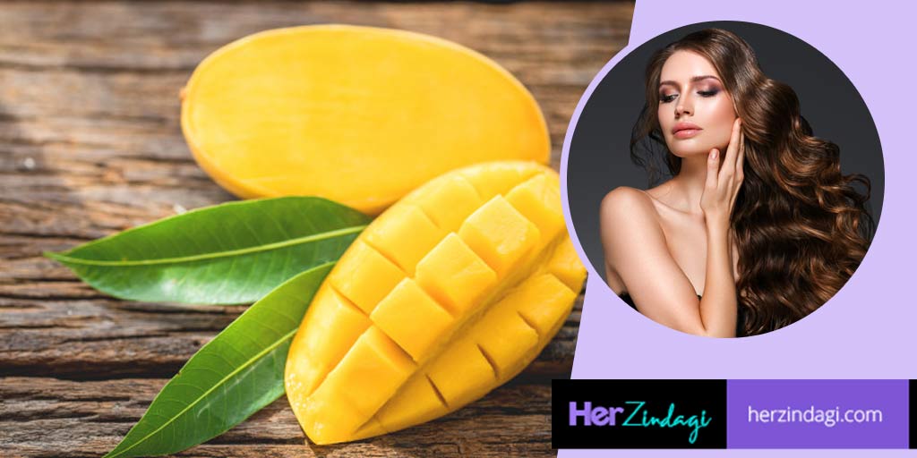 DIY Mango Hair Mask For Hair Growth In Hindi | diy mango hair mask for ...