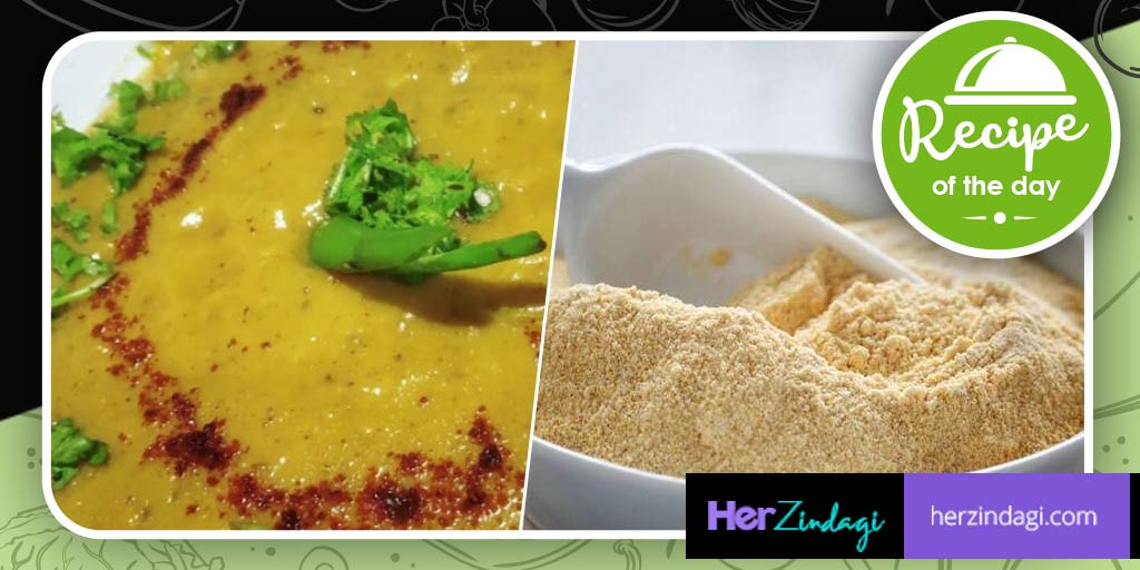 Besan Meeda Recipe-लंच के लिए घर में नहीं है कोई सब्जी तो बेसन से बनाएं ...