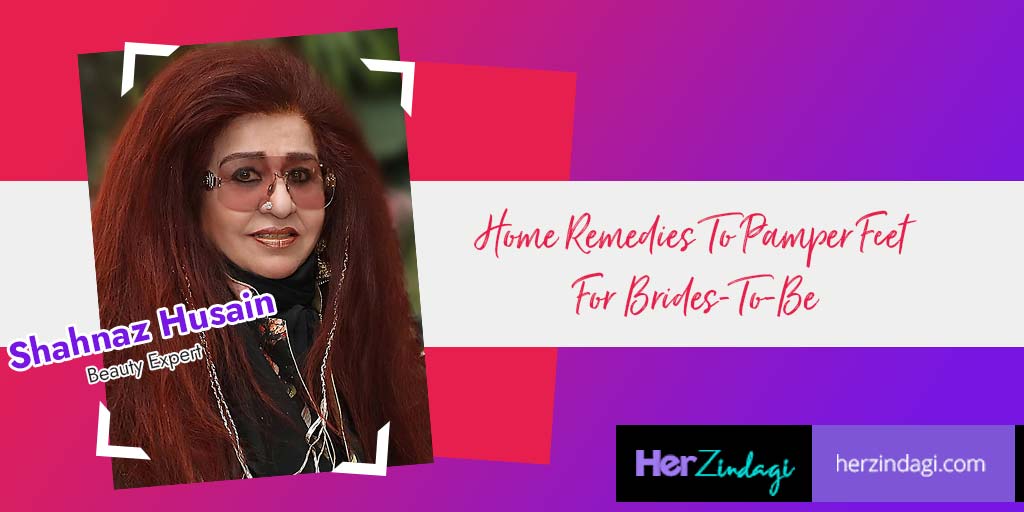 Shahnaz Husain Shares Bridal Foot Care Tips-Shahnaz Husain Shares Bridal Foot Care Tips