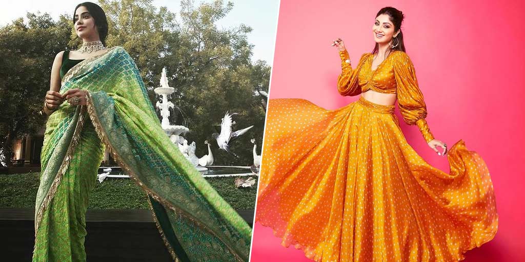 Celeb Inspired 5 Bandhani Ethnic Outfits For Wedding Season -Celeb ...