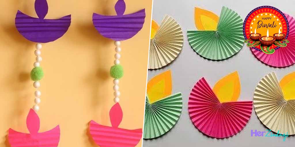 How To Make Decor Items With Paper On This Diwali In Hindi | how to ...