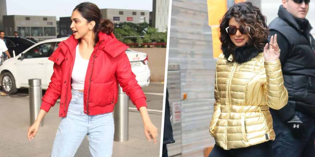 Carry Puffer Jackets In Style Just Like These Bollywood Divas This ...