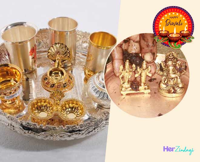 How To Clean Puja Accessories And Idols For Diwali Puja In Hindi | how ...