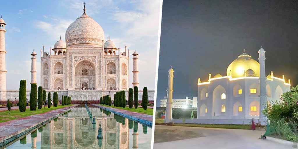 Husband Builds Taj Mahal Like Home For Wife In Madhya Pradesh, Here Is ...