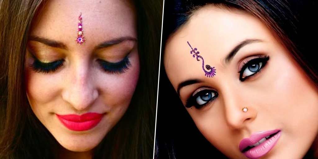 Bindi Designs For Broad Forehead In Hindi | bindi designs for broad ...