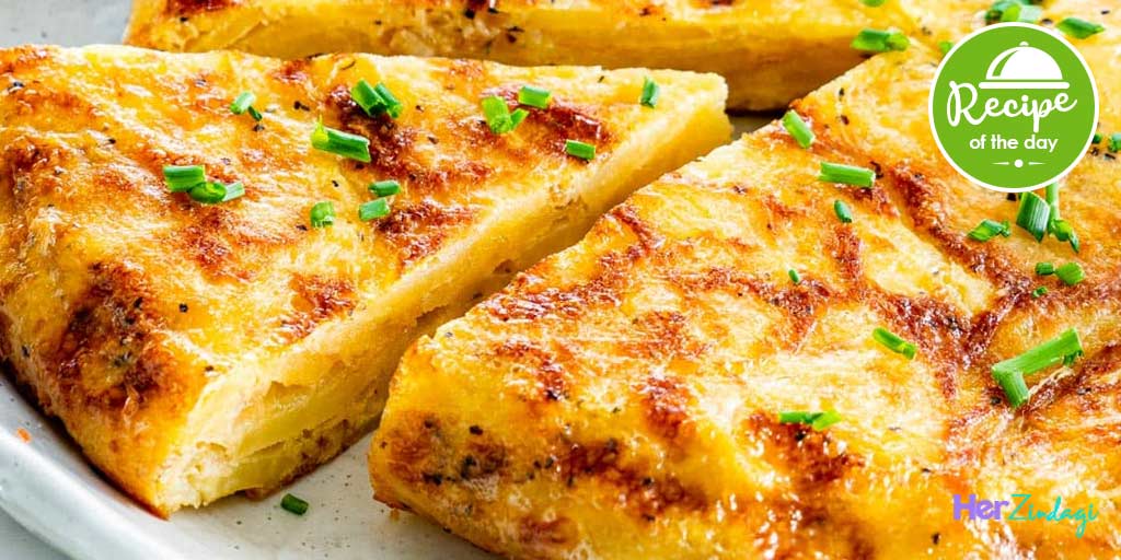 Start Your Day With Healthy And Tasty Potato Omelette-Start Your Day ...