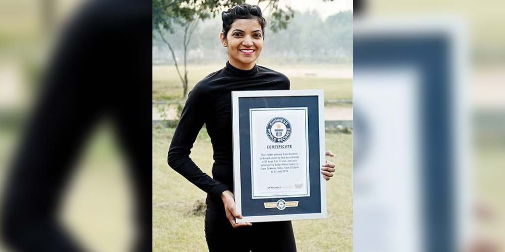 Know All About Sufiya Khan First Female Runner To Complete Manali To Leh Ultra Marathon In Hindi