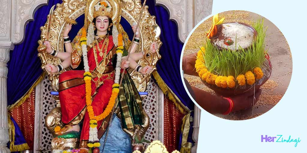 How To Grow Jawara At Home In Navratri-Astro Expert: नवरात्रि में जवारे ...