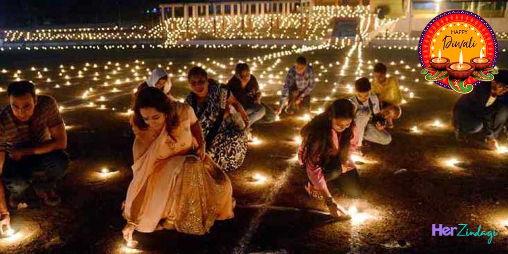 How is Diwali Celebrated in Different parts of India in Hindi | how is ...