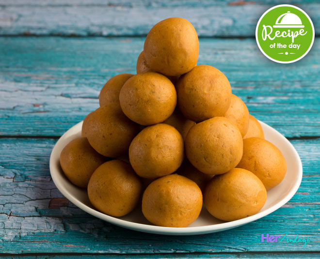 Make Besan Ladoos At Home Using Just 3 Ingredients | Herzindagi