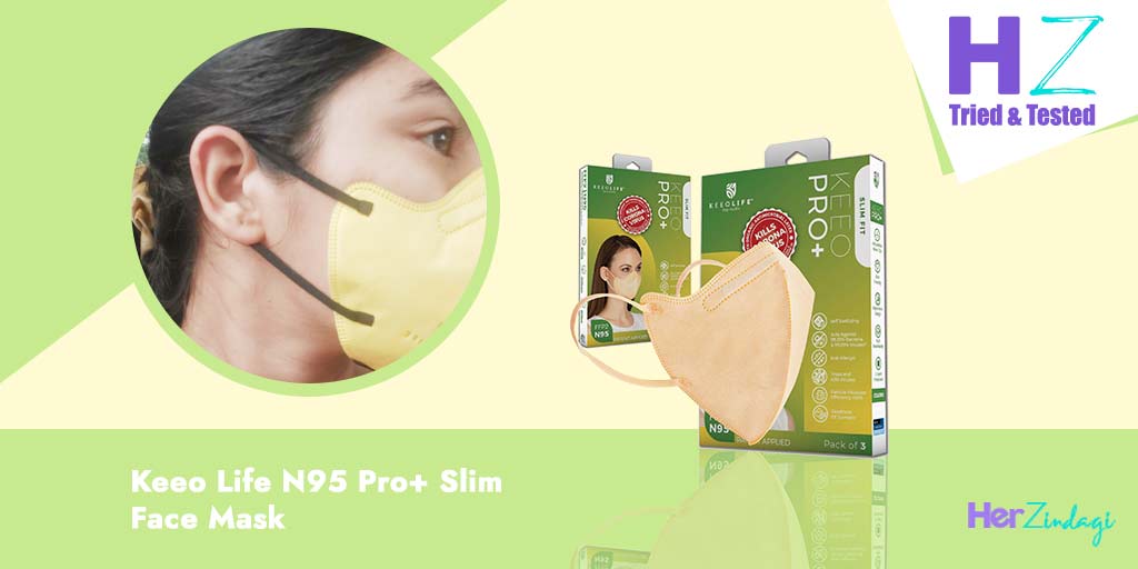 HZ Tried & Tested: Keeo Life N95 Pro Slim Face Mask Detailed Review -HZ ...