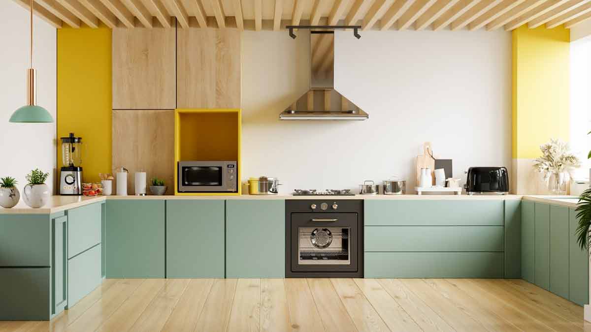 Kitchen Cabinet Colour|कैबिनेट के कलर कॉम्बिनेशन|Sunmica Ke Design-किचन ...