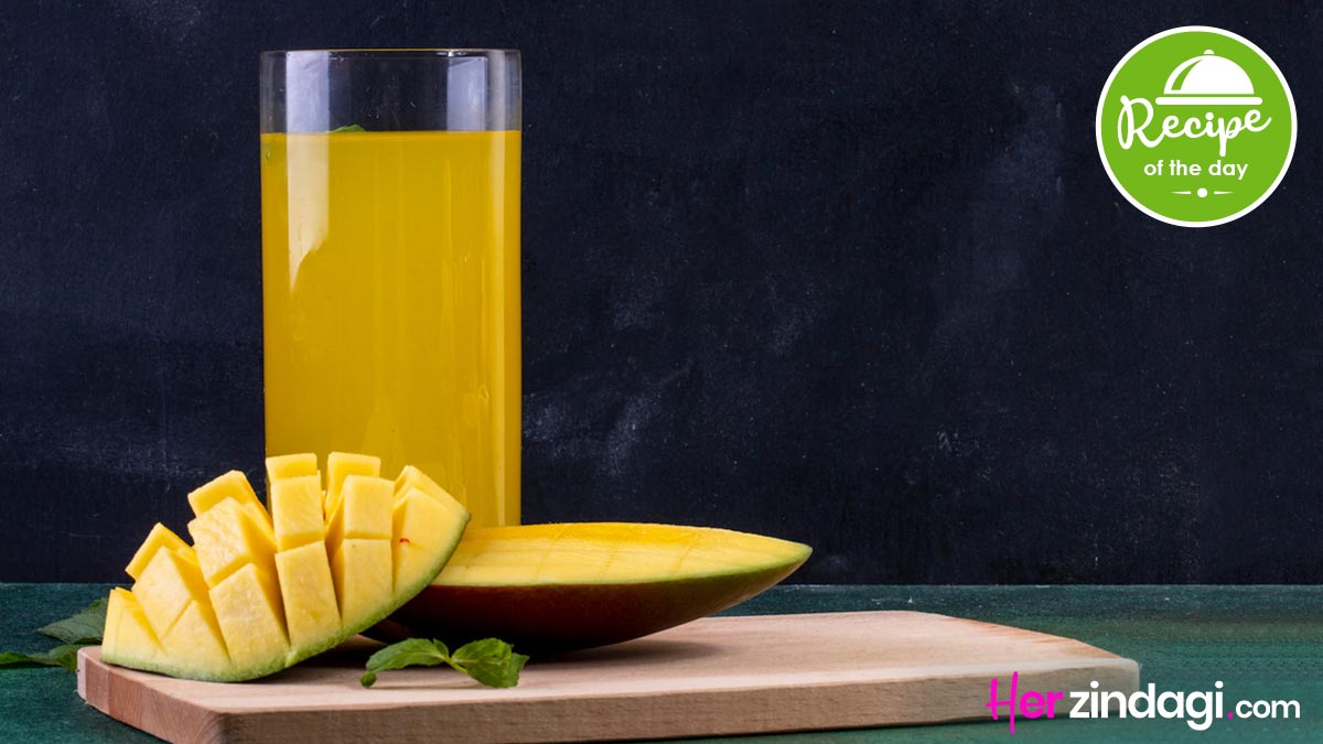 Treat Yourself With A Glass Of Chilled Mango Sharbat On A Hot Summer ... Treat Yourself With A Glass Of Chilled Mango Sharbat On A Hot Summer ...