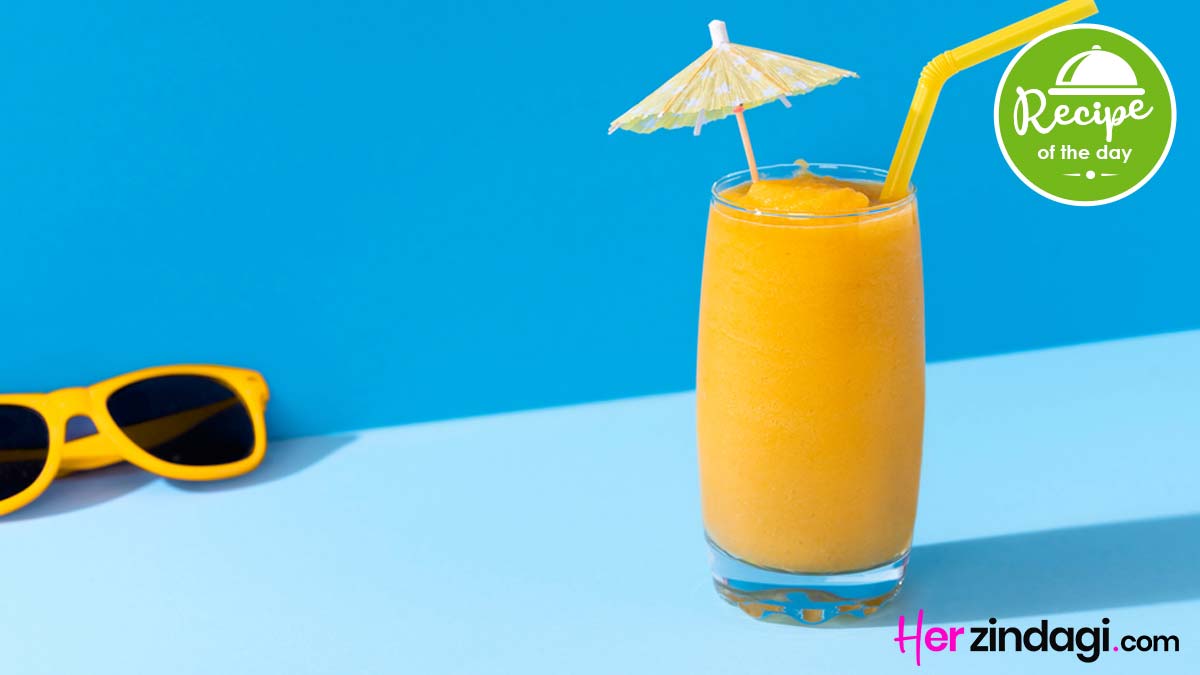 Beat The Heat With This Easy Recipe Of Mango Slush | HerZindagi
