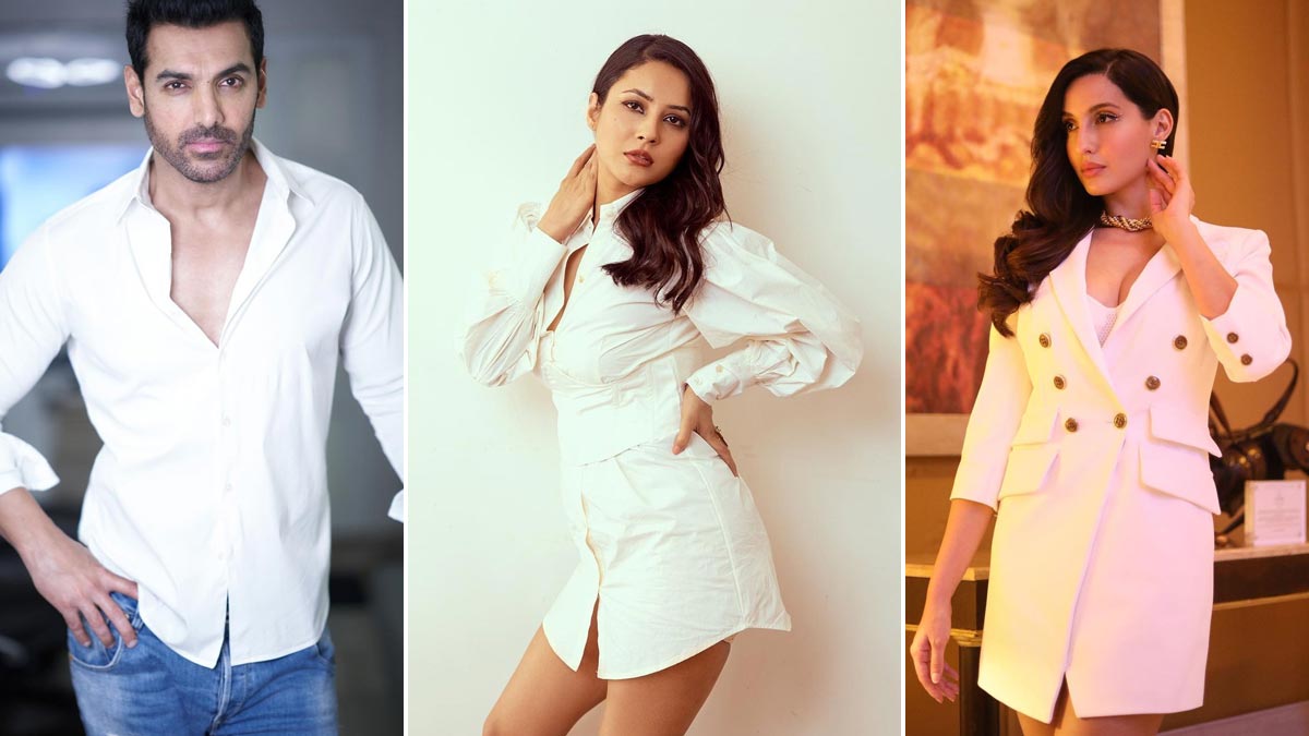 Nora Fatehi | Shehnaaz Gill | John Abraham-Nora Fatehi, Shehnaaz Gill ...