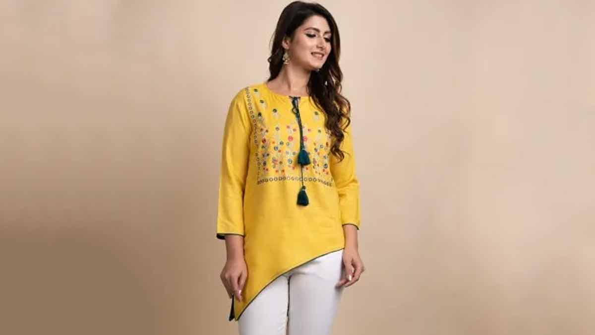 Ladies Daman Design| घेरे के लेटेस्ट डिजाइन| Kurti Hoop Ke Designs ...