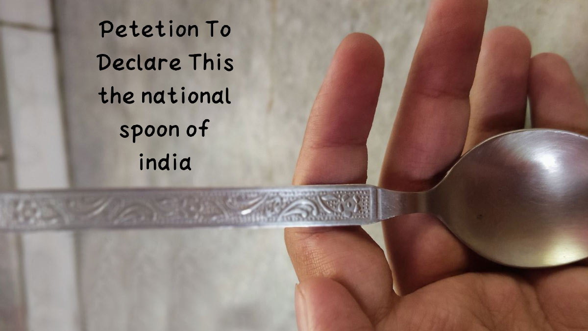 Viral Spoon Photos।भारत की नेशनल चम्मच। Chamach Ka Design | user call ...