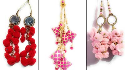 Latkan Designs | लटकन के डिजाइन | Fancy Latkan Design | mirror work ...