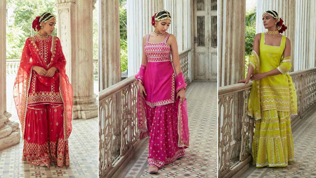 Sharara Set Designs | शरारा सेट के नए डिजाइन | Sharara Set Ke Latest ...