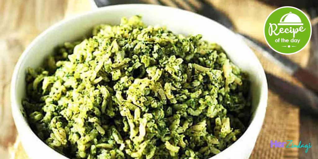 Palak Rice Easy Recipe In Hindi-इस वीकेंड बनाएं पालक राइस की रेसिपी ...