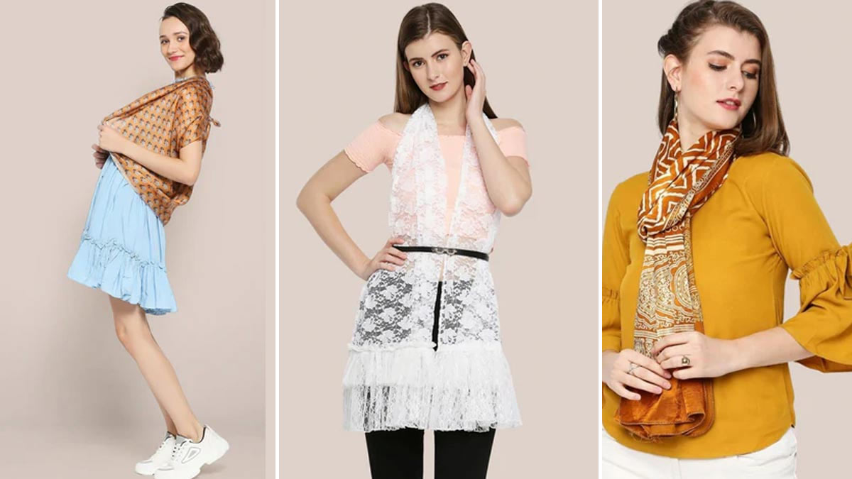 Scarf For Women | Scarf Styles | Ways To Tie A Scarf