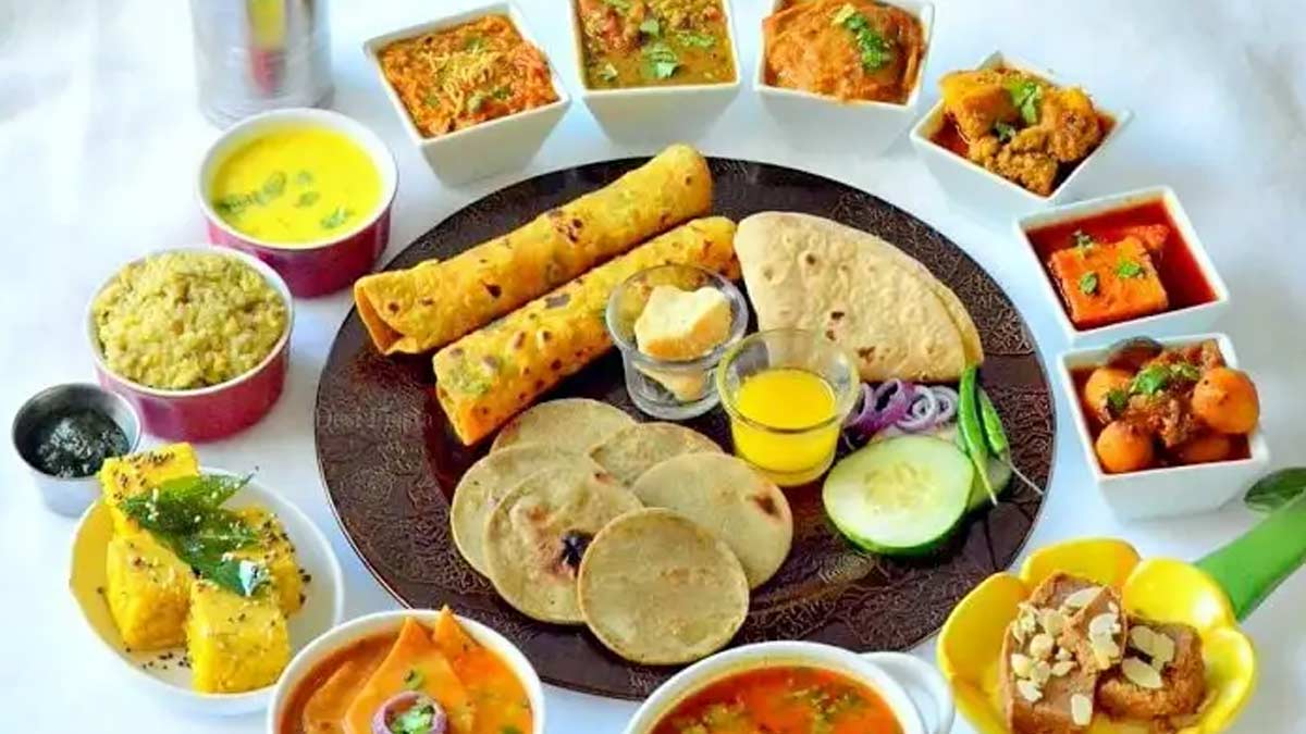 Gujarati Thali | Gujarati Dishes | Gujarati Cuisines-Gujarati Cuisines ...