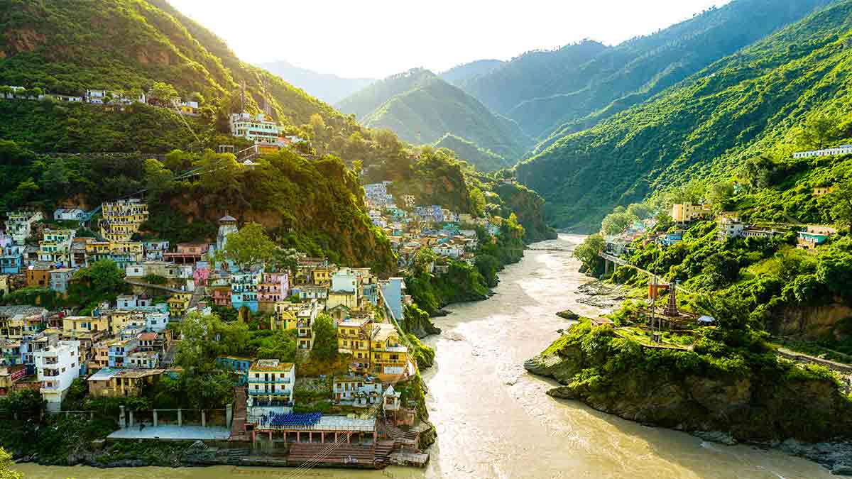 Origin Of Alaknanda River In Hindi | अलकनंदा और भागीरथी का संगम ...