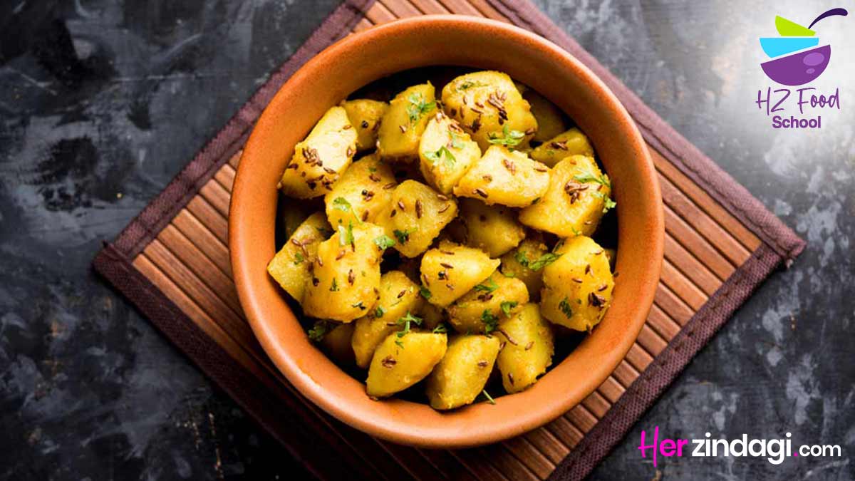 Aloo Sabji | Aloo Sabzi Dry | How To Make Aloo Ki Sabji-How To Make ...