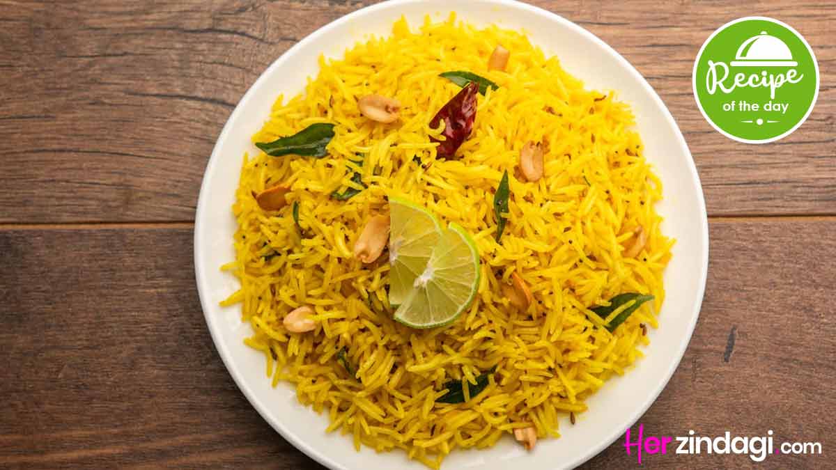 Lemon Rice Recipe | How To Make Lemon Rice | Easy Recipe-Here’s How To ...