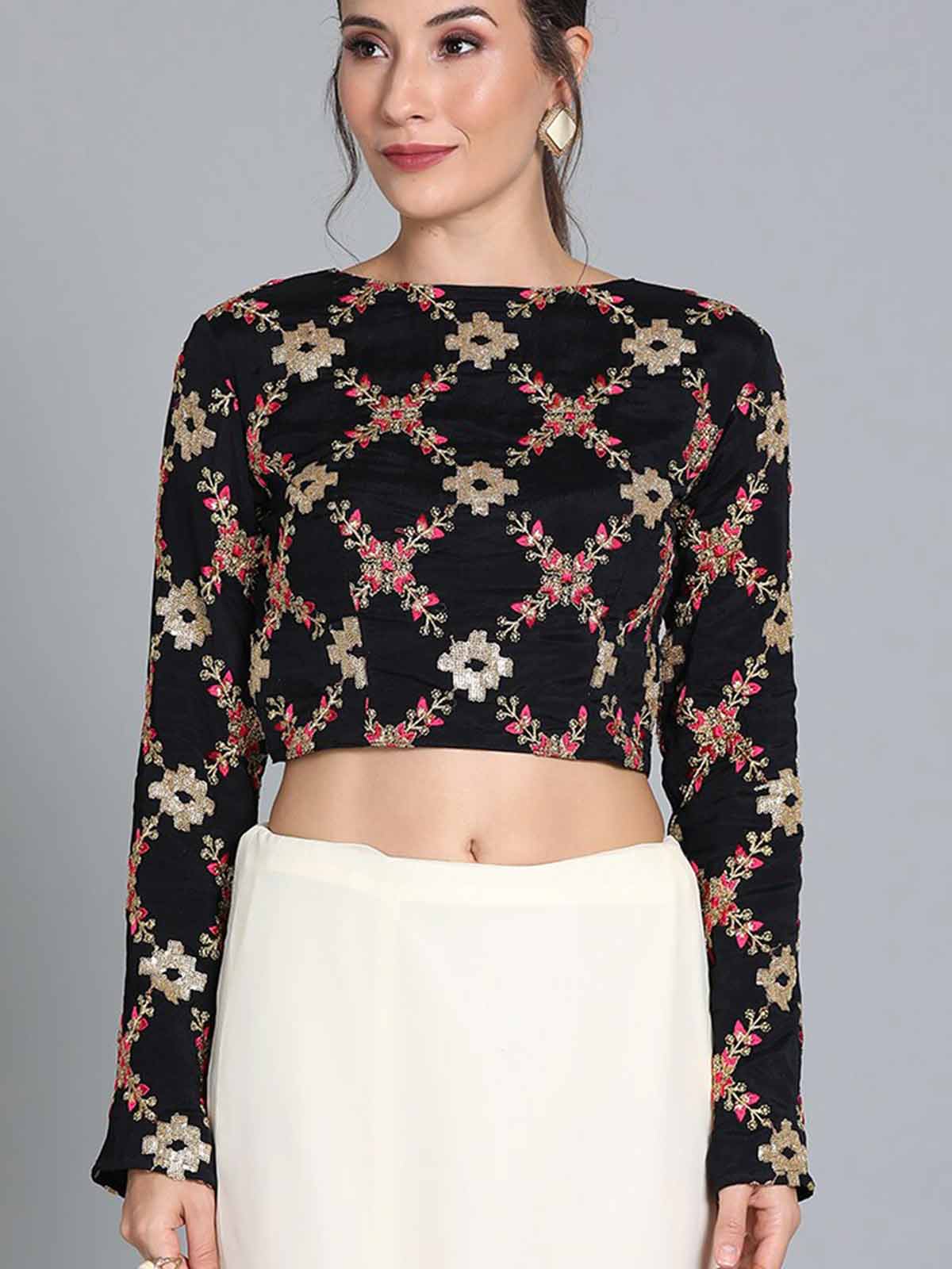Winter Blouse For Ladies| सर्दियों में कैसे ब्लाउज पहने| Winter Mai ...