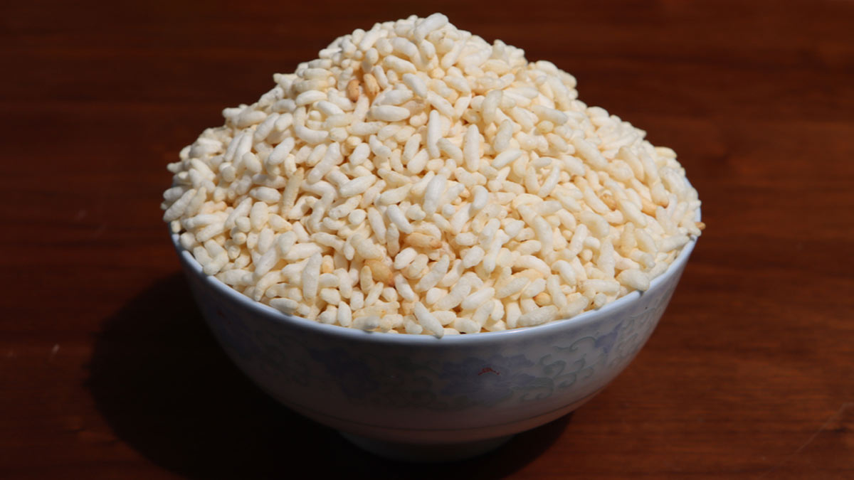 Puffed Rice Making Process| चावल के मुरमुरे कैसे बनाएं| Puffed Rice ...
