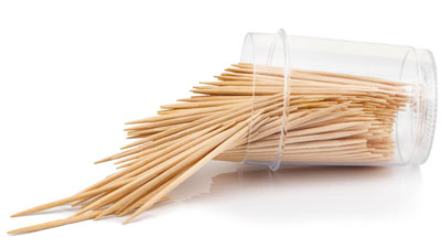 Why There is Design on Toothpick | टूथ पिक किस चीज से बनती है ...